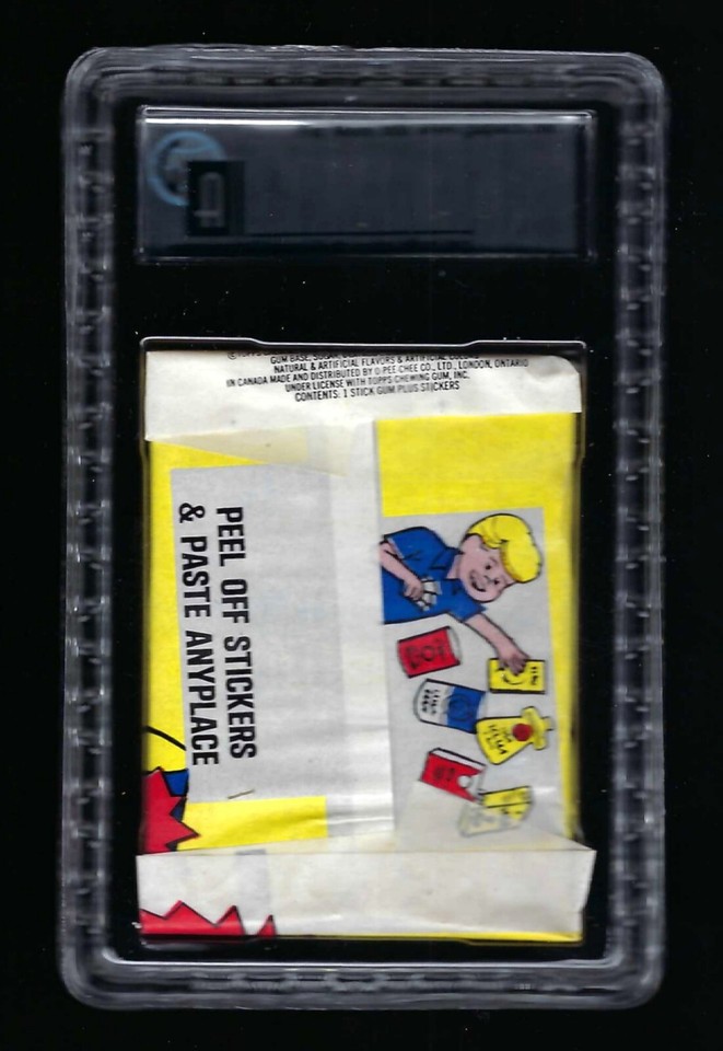 1973 Topps Wacky Packages Series 4 Unopened Wax Pack GAI 8.5 Very Rare ...