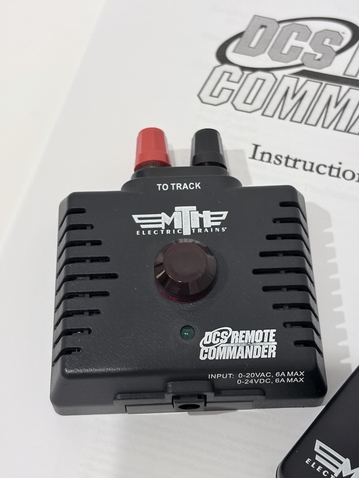 MTH DCS 50-1033 REMOTE COMMANDER CONTROL SET w/ instruction manual @M2 ...