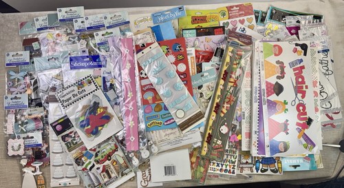 Huge Lot Of Scrapbook Stickers And More Jolees Boutique Sandylion Die ...