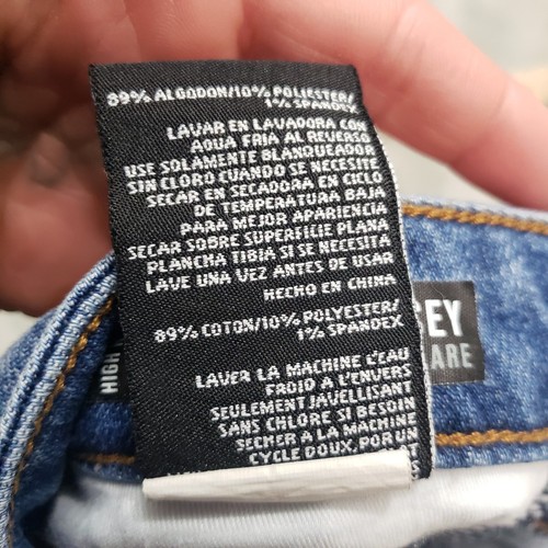 KUT From The Kloth Jeans Womens 4 Blue Pockets Ankle Flare Denim Raw ...