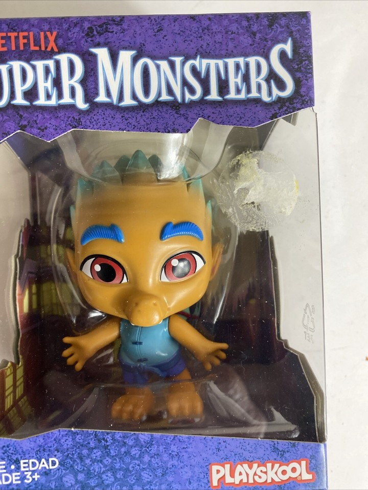 Netflix SUPER MONSTERS SPIKE GONG Figurine Playskool Hasbro MIB | eBay