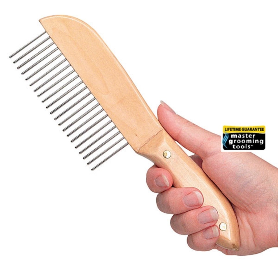 Master Grooming Tool HAIR COAT"POODLE Style"UTILITY Dog Cat Pet COMB ...