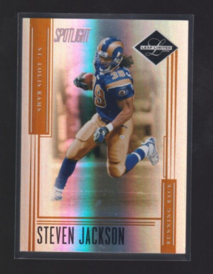 2006 Leaf Limited Bronze Spotlight #86 Steven Jackson /50 - Rams - 634 ...