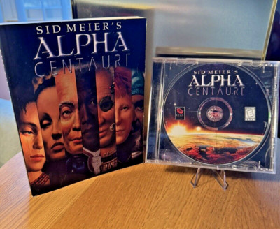 Sid Meier's Alpha Centauri (PC, 1999) + Gameplay Book - Great Condition 750560100336| eBay