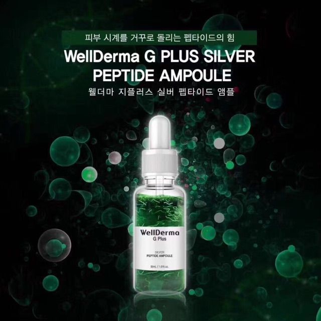 Wellderma G Plus Silver Peptide Ampoule 30ml / Korea Beauty | eBay