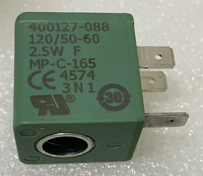 ASCO MP-C-165 400127-088 SC8551A001MMS ELECTRIC PNEUMATIC SOLENOID 120V/AC COIL | eBay