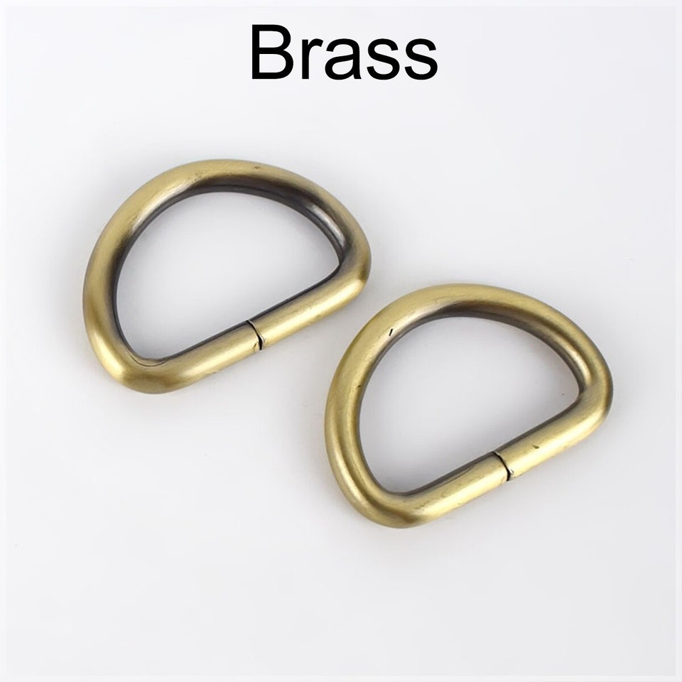Metal D Ring Buckle Bag Strap Buckles DIY Luggage Hook Bag Hardware ...