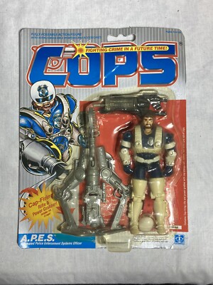 Vintage Cops N Crooks A.P.E.S. Apes Figure Hasbro 1988 Unopened | eBay