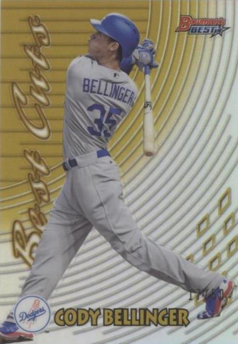 2017 Bowman's Best - 1997 Best Cuts Cody Bellinger #97BC-CB Gold ...