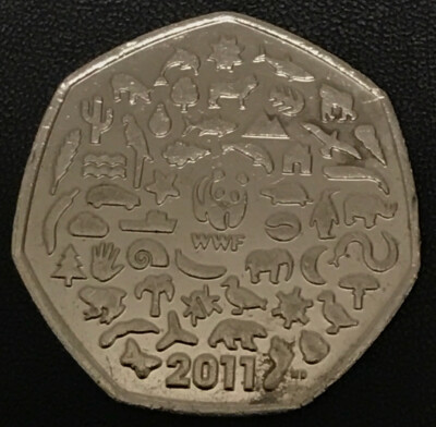 Rare WWF 50p Collectors Coin 2011 UK | eBay