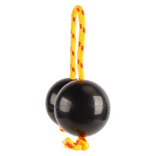 2Pcs African Rhythmic Ball Adjustable Black African Shaker Rattle Ball ...