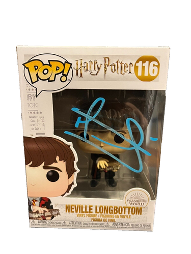 NEVILLE LONGBOTTOM MATTHEW LEWIS SIGNED 116 Funko Pop! Vinyl JSA | eBay