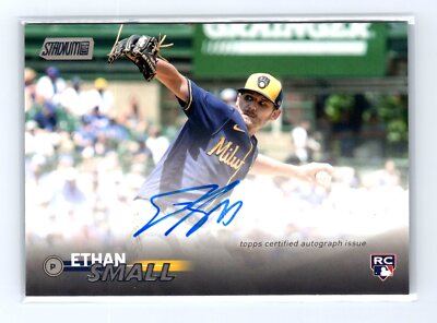 2023 Stadium Club Ethan Small #SCBA-ES Autographs Milwaukee Brewers | eBay
