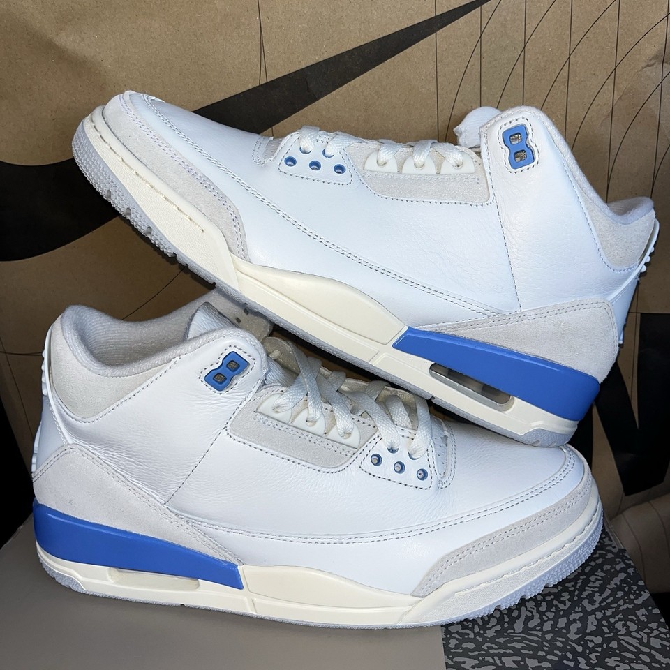 NEW Nike Air Jordan 3 Retro 'Lucky Shorts' NBY CT8532-101 Men's Size 9. ...