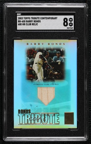 2003 Topps Tribute - Contemporary Edition 600-HR Club Barry Bonds #BB ...
