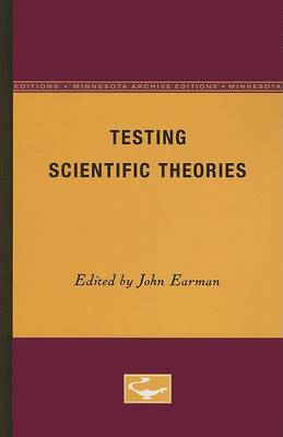 Testing Scientific Theories by John Earman (Paperback, 1984) for sale ...