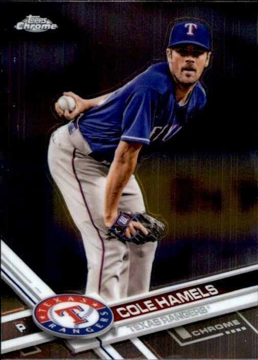 Cole Hamels 2017 Topps Chrome Card #81 | eBay