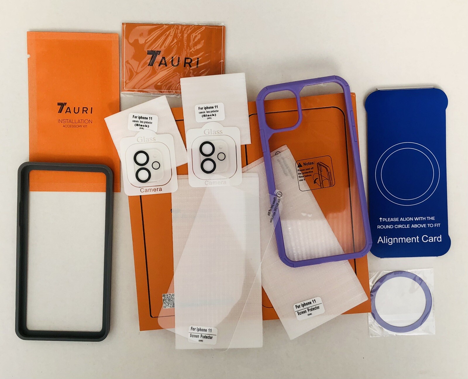 Joblot x6 Tauri iPhone 11 Case & 2x Screen & 2x Camera Protectors In A ...