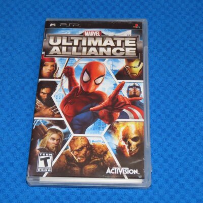 Marvel Ultimate Alliance Sony PSP Video Game - Complete | eBay