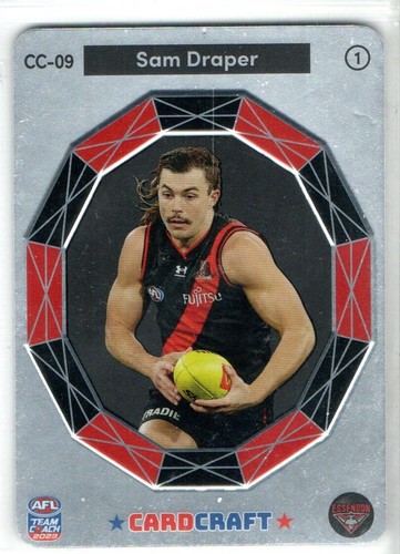 Sam Draper Card Craft Essendon CC-09 /1 Teamcoach 2023 | eBay Australia