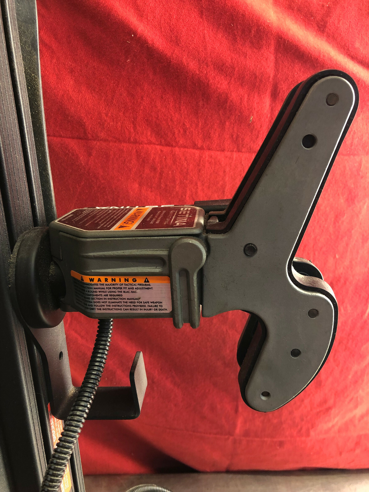 BLAC-RAC by SETINA Emergency Vehicle Rack/Lock - No Keys! - Very Nice ...