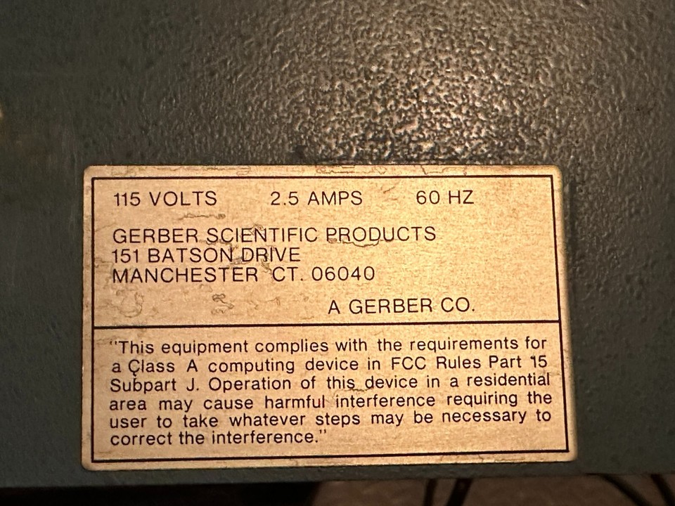 Gerber graphix-signmaker 4-B **UNTESTED** | eBay