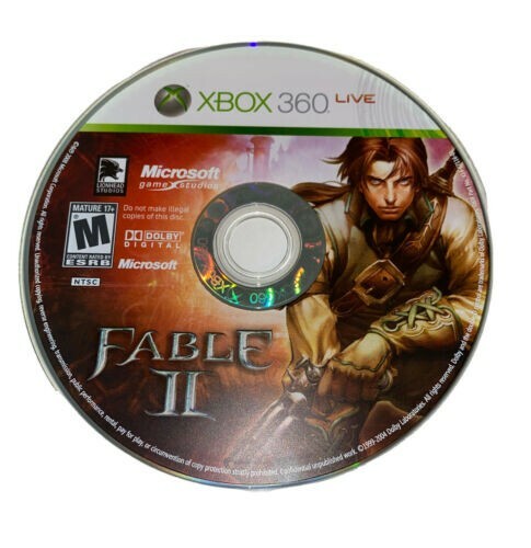 Fable II Xbox 360 Live 2008 Game Disc Only | eBay