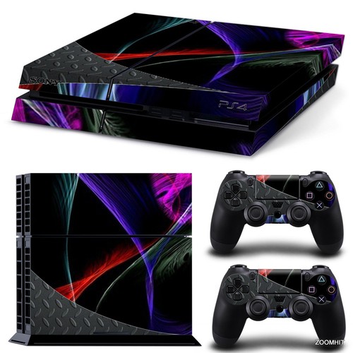 PS4 Playstation 4 Console Skin Decal Sticker Art Metal Plate Custom ...
