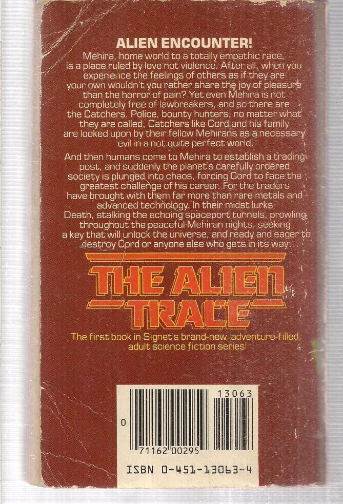The Alien Trace AE3063 Signet 1984 1st H M Major | eBay