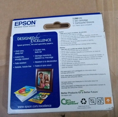 04-2025 Genuine Epson 98 Black ink T0981 T098120 Artisan 835 837 High Capacity 10343868106| eBay