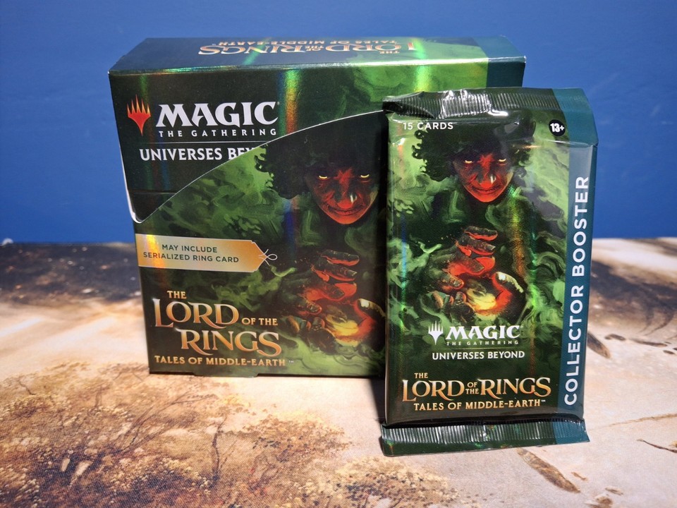Magic The Gathering Lord of The Rings Collector Booster Pack Sealed ...
