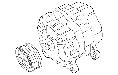 Genuine Porsche 2017-2024 Porsche - Alternator 0PB-903-021 | eBay