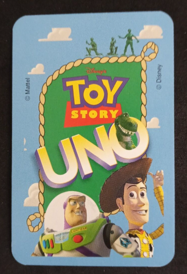 1997 Disney's Toy Story UNO Card Red RC Car Skip Card | eBay