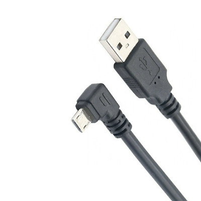 TomTom Sync Data Charger Cable Right Angle MICRO USB Lead for GO START ...