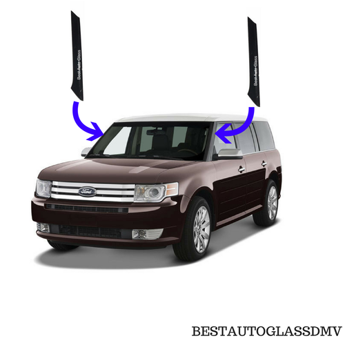 2009-2018 Ford Flex Windshield-Outer Pillar Passenger & Driver Side ...