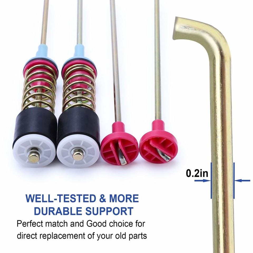 4 Pcs For Samsung WA45T3200AW WA45T3400AV WA45T3400AW Washer Suspension ...