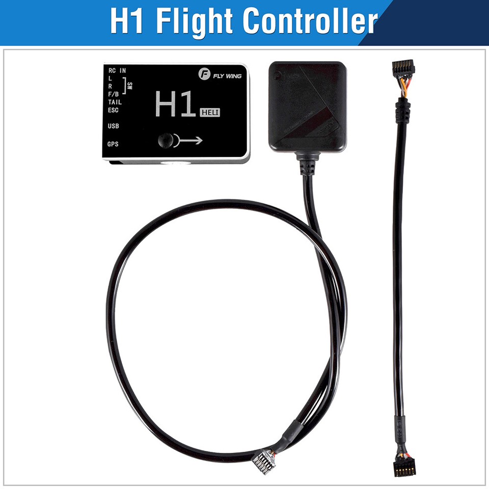 FLY Wing H1 RC GPS Flight Control 6CH Flybarless Gyro System for FW450 ...