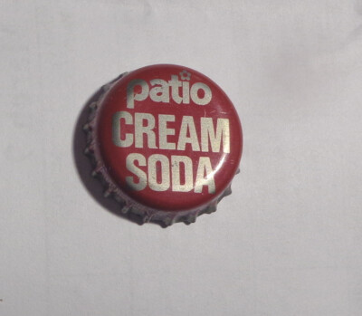 Nice Rare Patio Cream Soda Vintage Pop Cola Bottle Cap by Pepsi, 1963 ...