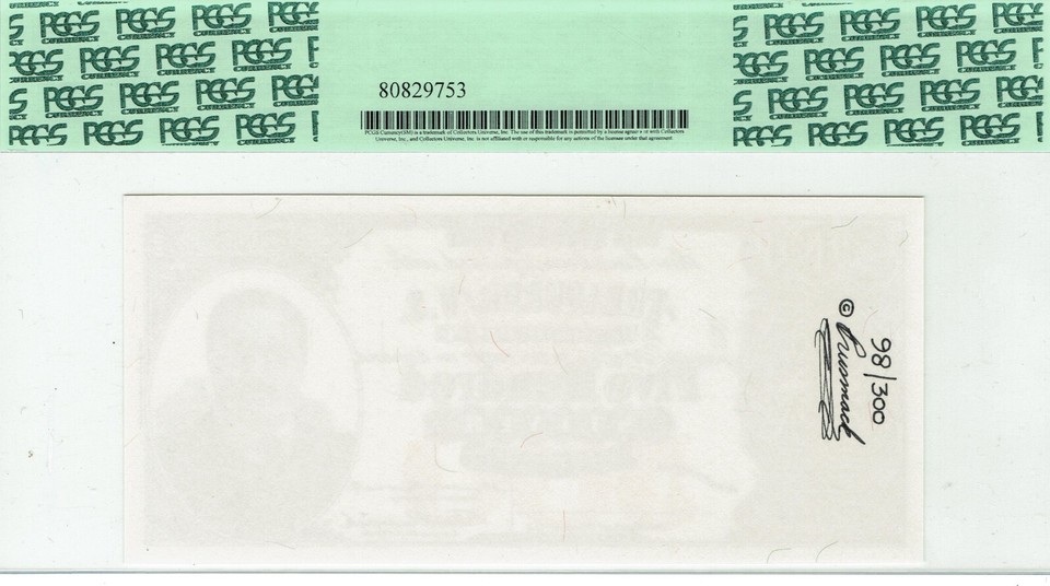 Tim Prusmack $500 Art Note. Superb Gem. PCGS 68 PPQ!! T. Roosevelt. | eBay