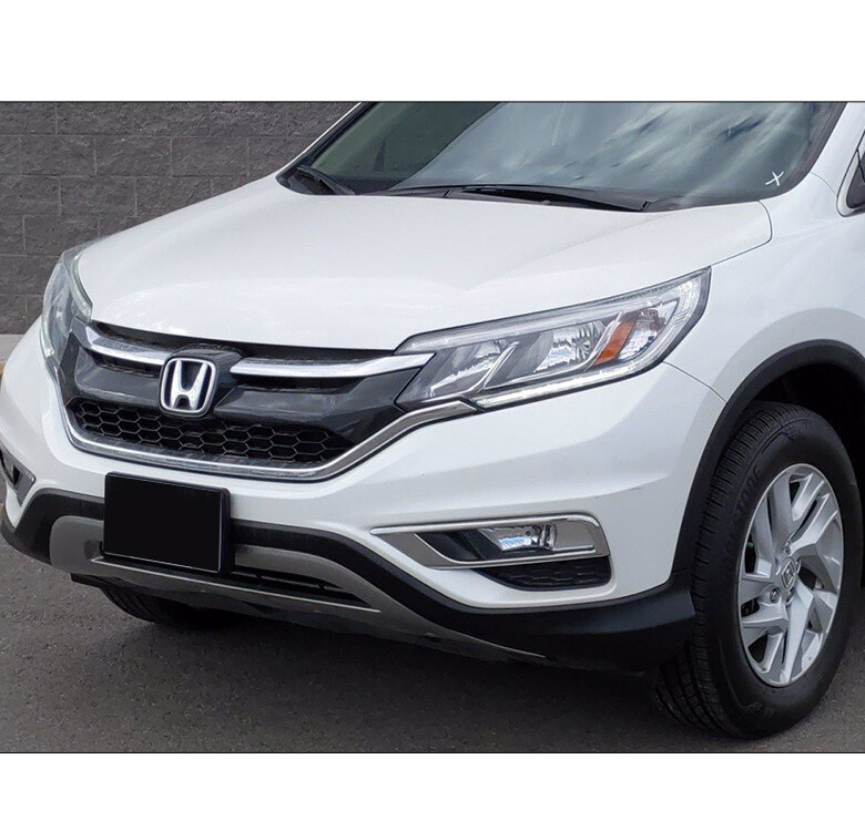 For 2015-2016 Honda CR-V CRV EX EX-L SE LED Chrome Headlights Headlamp ...