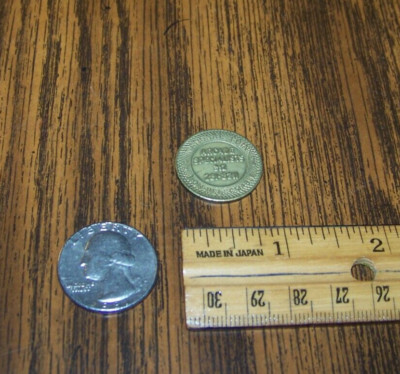 Vintage Arcade Video Game Token Arcade Specialists Vintage 1980's | eBay