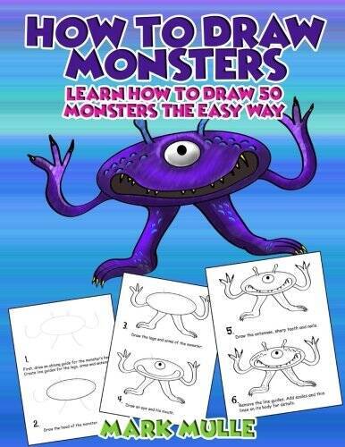How to Draw Monsters: Learn How to Draw 50 Monsters The Easy Way - GOOD ...