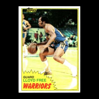 Lloyd Free 1981-82 Topps Golden State Warriors #13 Nice! 3 | eBay