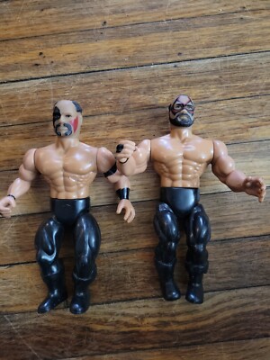 HAWK & ANIMAL ROAD WARRIORS AWA Remco Classic WWE WWF WCW NWA Figures ...
