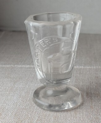 Antique Medicine Dosage Cup, Dr. Harter's Dosage Cup, BEAUTIFUL clear ...