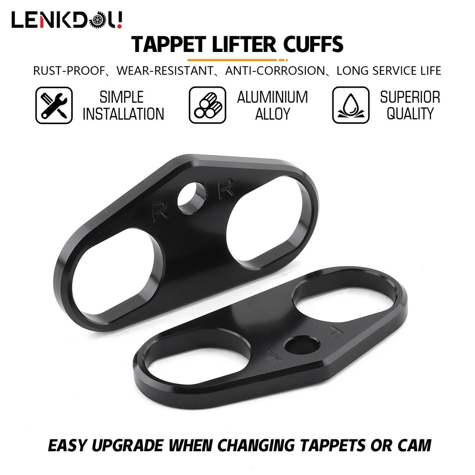 M8 Tappet Lifter Cuffs Stabilizer For Harley Softail 18-24 Low Rider ...