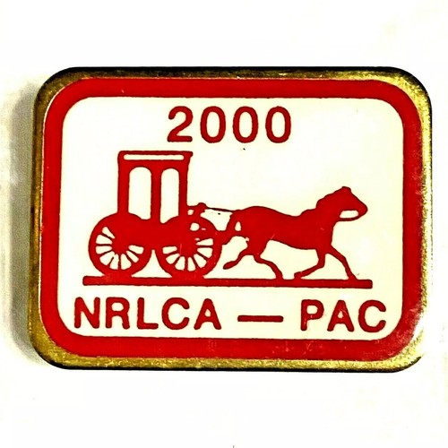 2000 NRLCA-PAC Lapel Pin National Rural Letter Carrier Assoc Horse ...