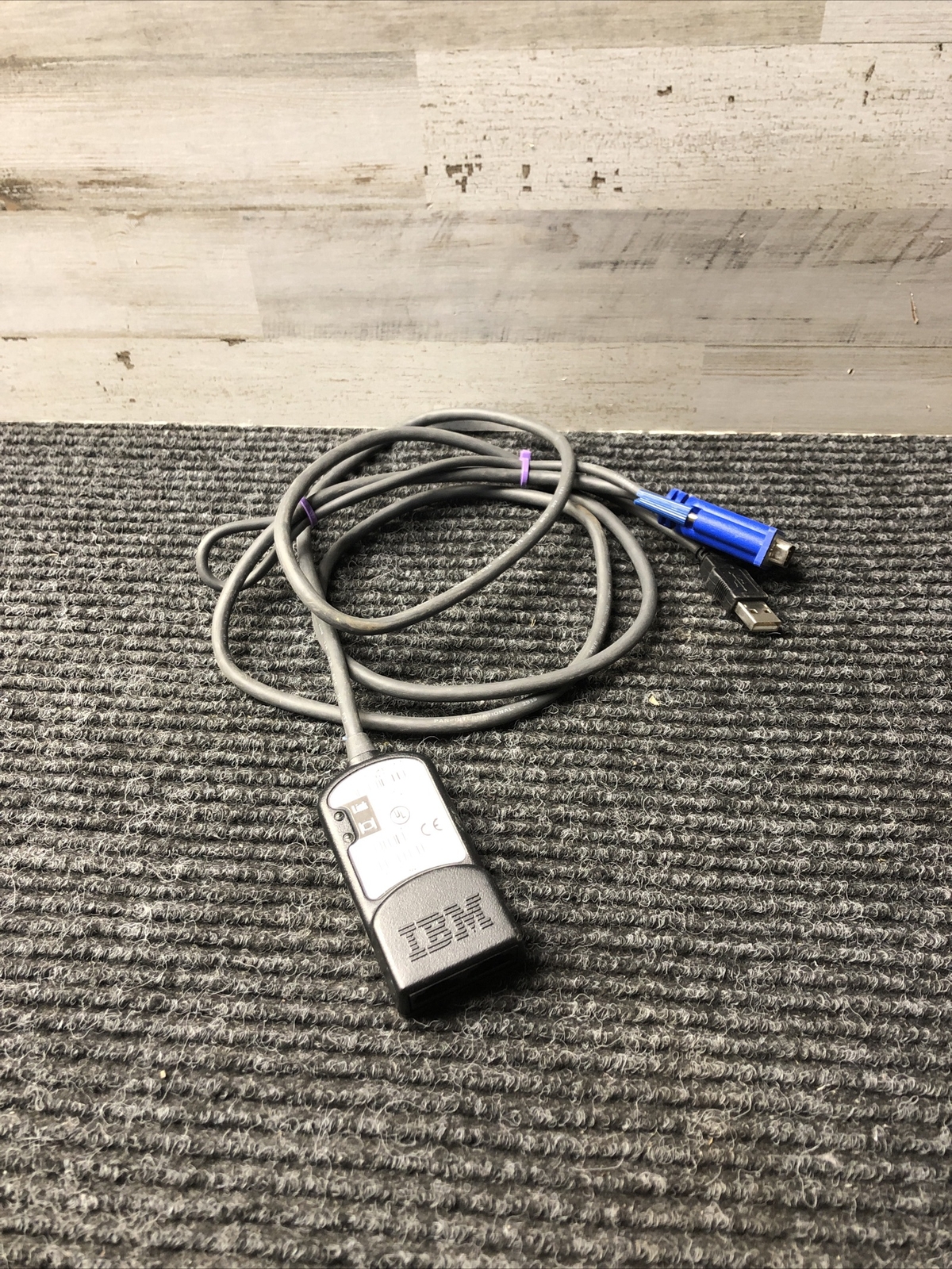 (1) IBM KVM USB conversion cable, Part number 26K4180 / 520-296-004 | eBay