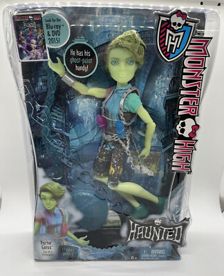 Monster High Porter Geiss Haunted Student Spirits Doll | eBay