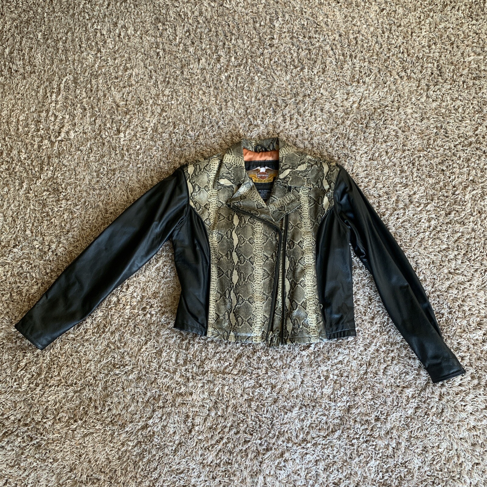 Harley Davidson Limited Edition Leather Moto Jacket B… - Gem